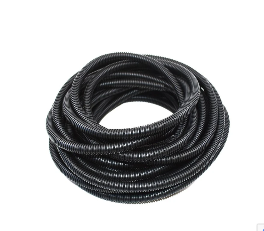 17mm Split Tube Corrugated Loom Conduit Quality UV Rated – Netcorp Shop